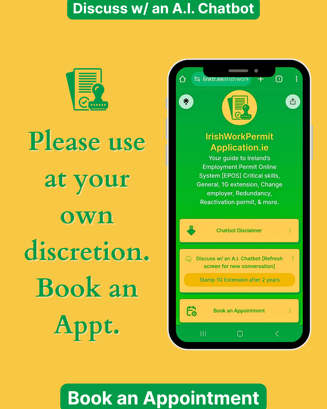 Employment Permits Ireland: Critical Skills, General & Stamp 1G